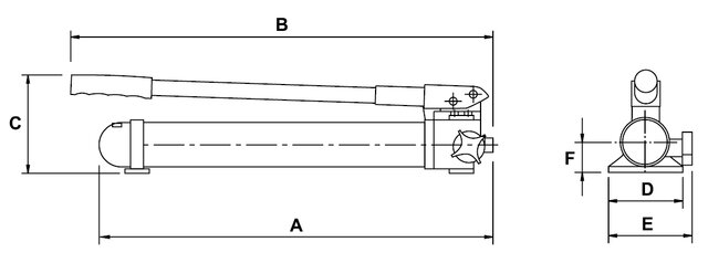 Hydraulic Hand Pump Diagram