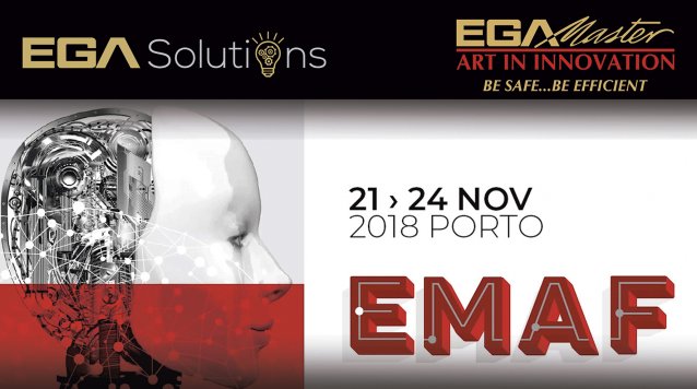 EGA MASTER and EGA SOLUTIONS at EMAF (Porto, Portugal, nov. 21-24)