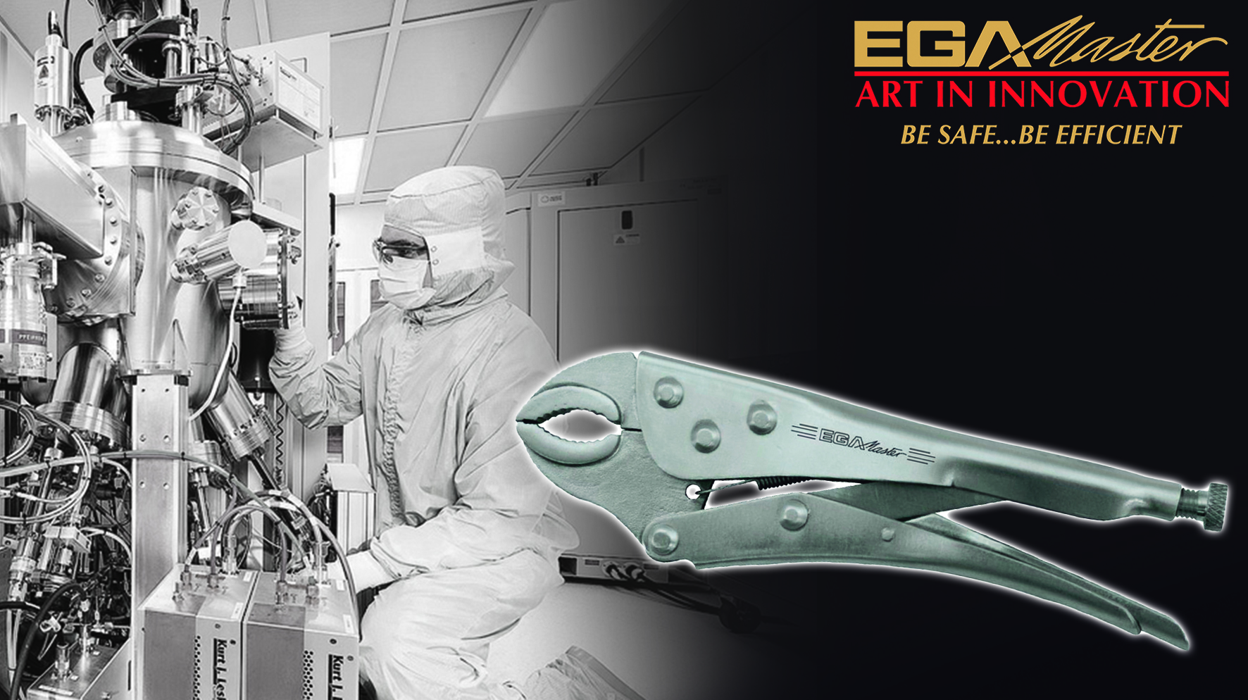 NEW INOX GRIP PLIERS FROM EGA MASTER