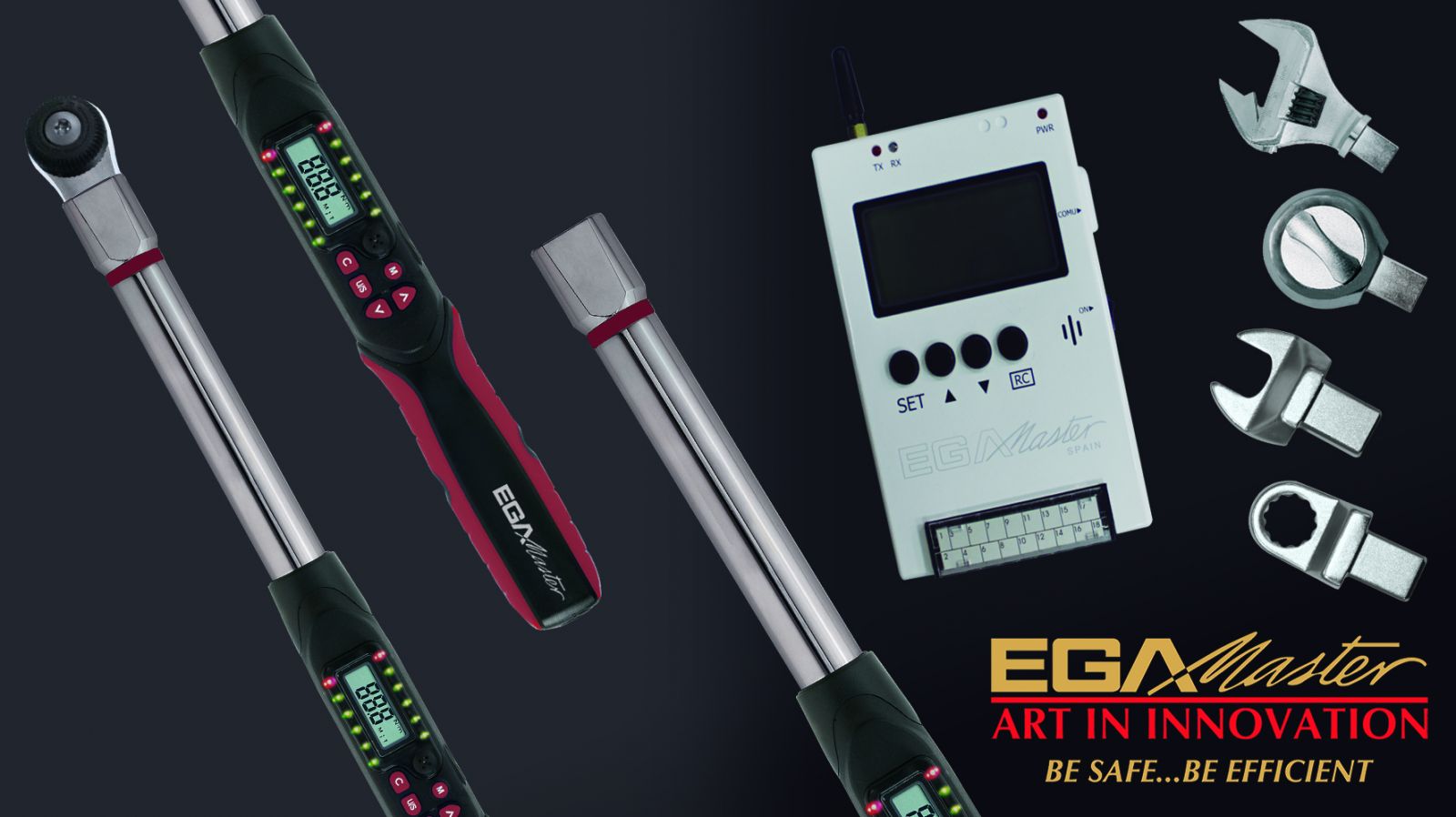 New EGA Master rf wireless dynamometric wrenches