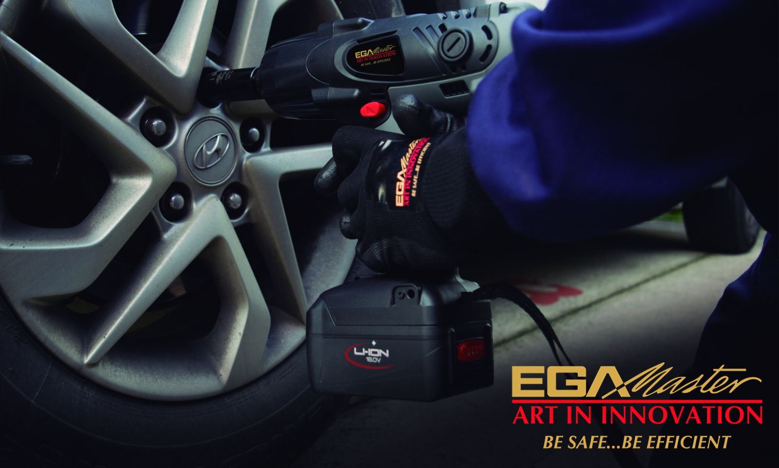 New EGA Master battery impact wrench