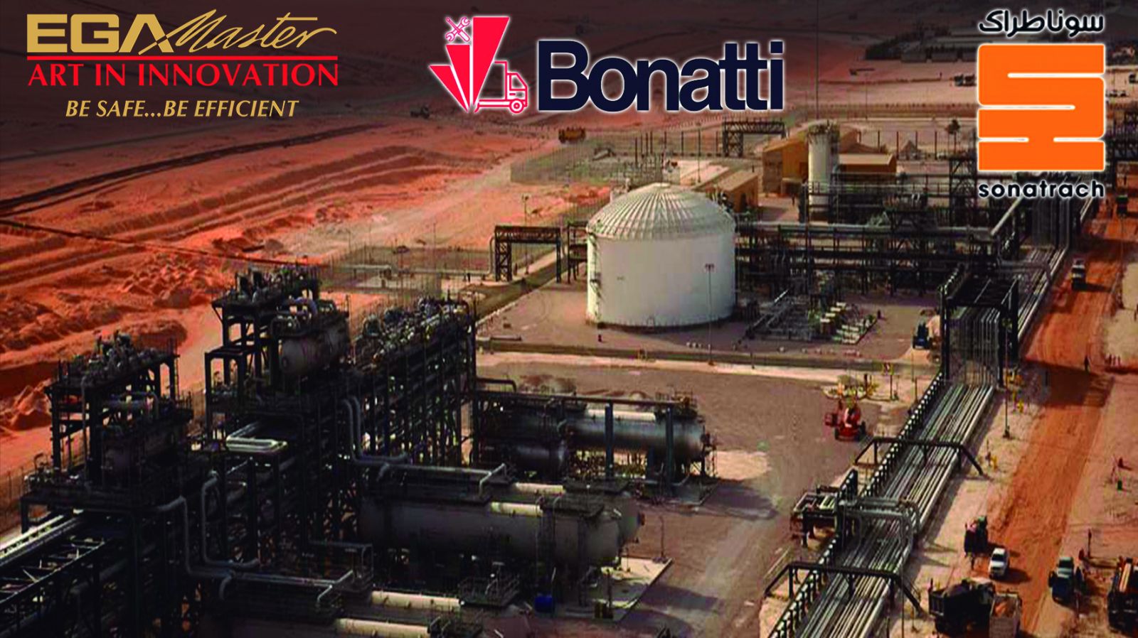 SONATRACH TRUSTS AGAIN IN EGA MASTER