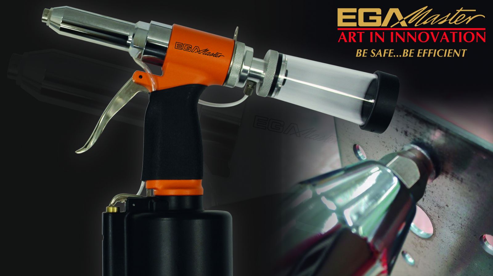 NEW PNEUMATIC RIVETING MACHINES FROM EGA MASTER