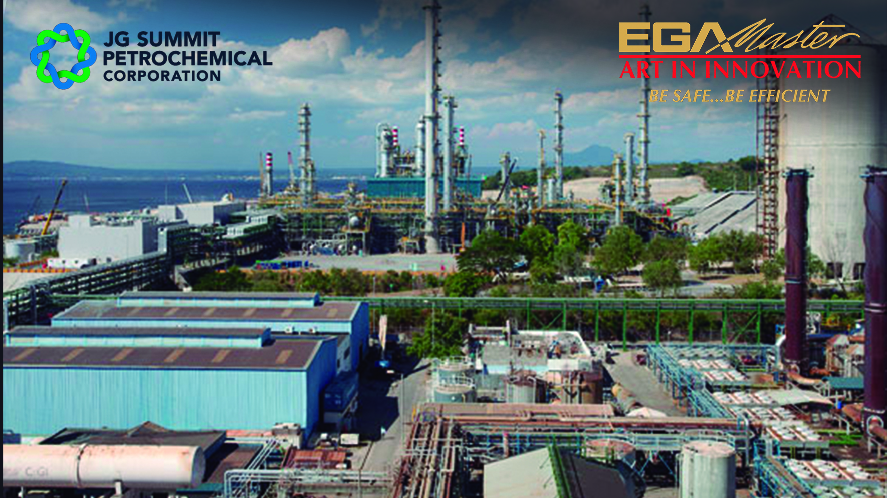 JG SUMMIT PETROCHEMICALS ALSO CHOOSES EGA MASTER