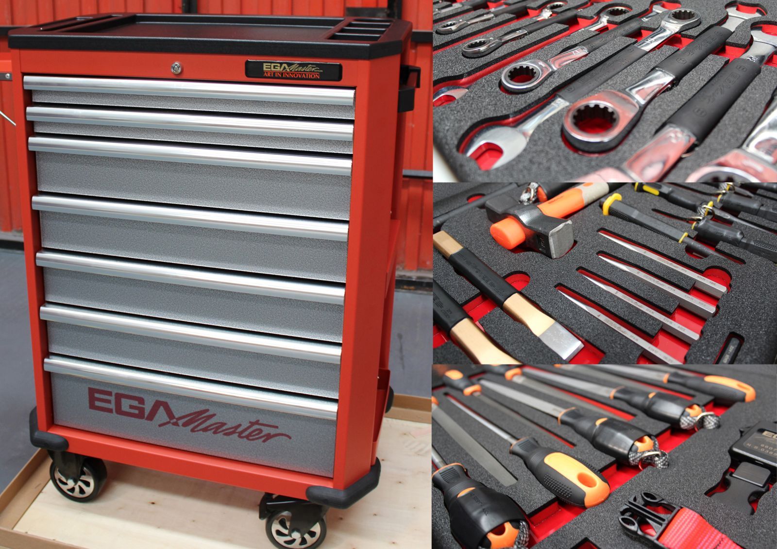 EGA Master develops a tailor-made safety tool trolley for a major ...