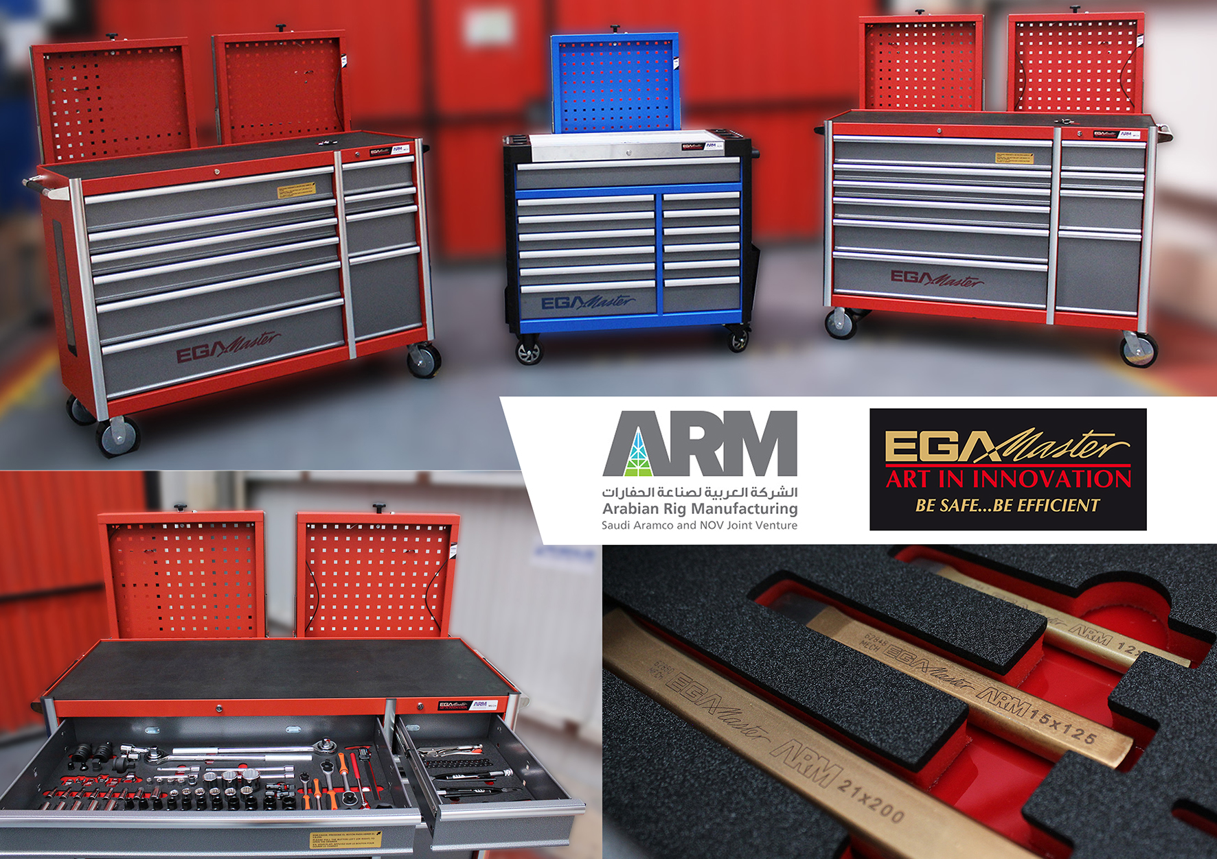 Manufacturer of industrial tools, safety tools, ATEX – EGA Master